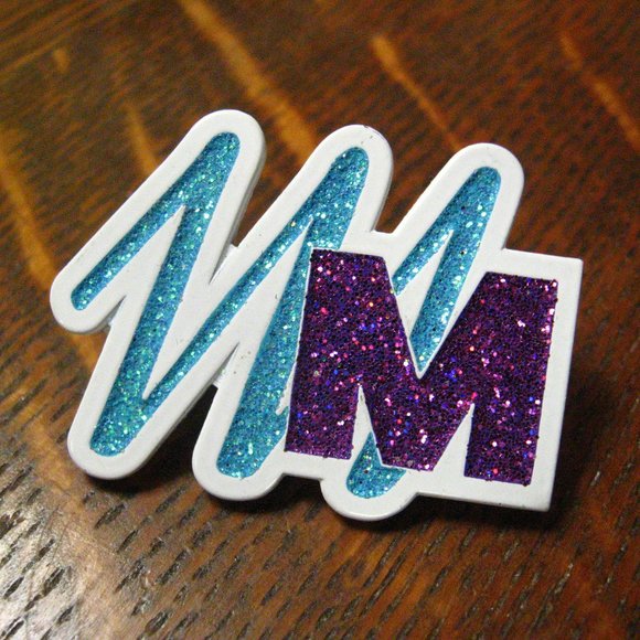 Letter "M" | Jewelry | Letter M 98s Retro Lapel Pin | Poshmark